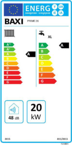 BAXI Prime 26 ΕΠΙΤΟΙΧΟΣ ΛΕΒΗΤΑΣ ΑΕΡΙΟΥ ΣΥΜΠΥΚΝΩΣΗΣ 26KW